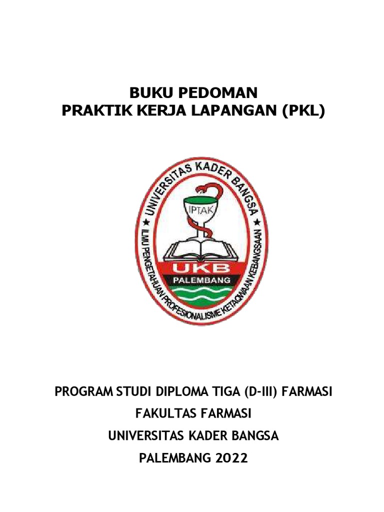 Buku-Pedoman-Pkl D3 Farmasi Ukb PDF | PDF
