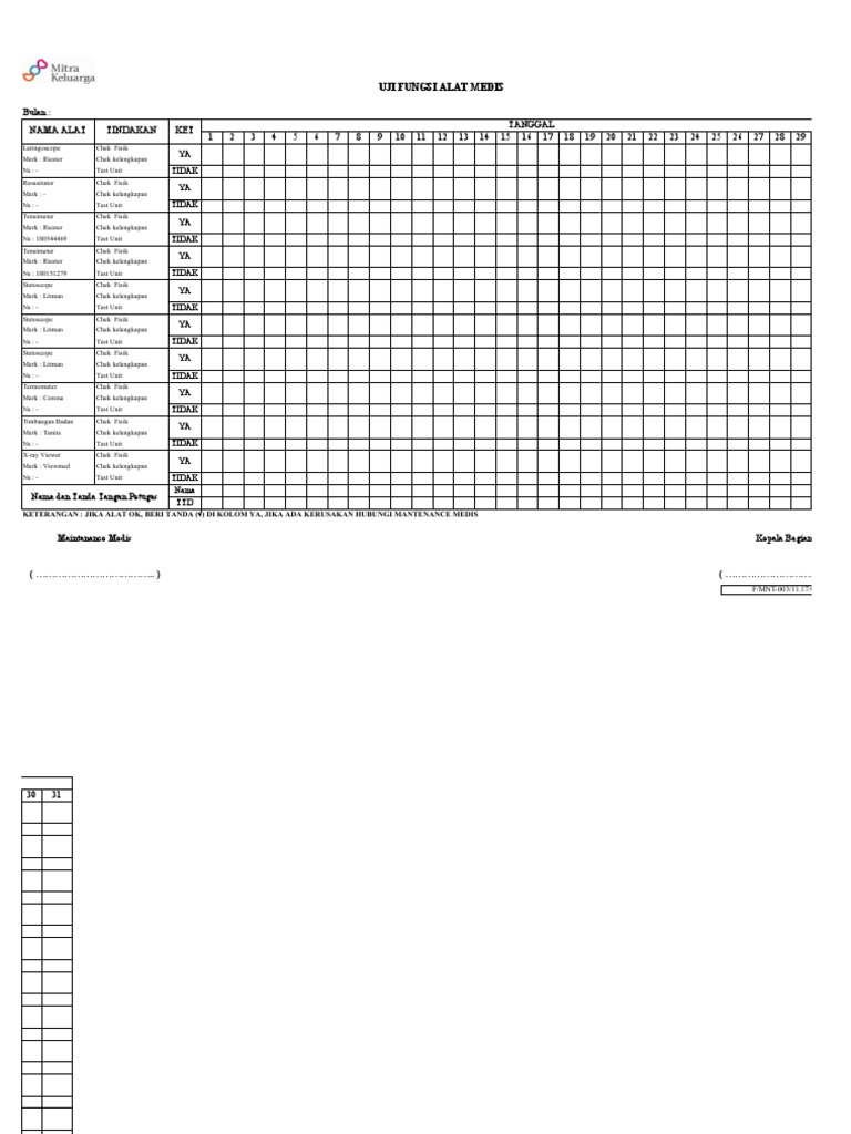 Uji Fungsi NSD | PDF