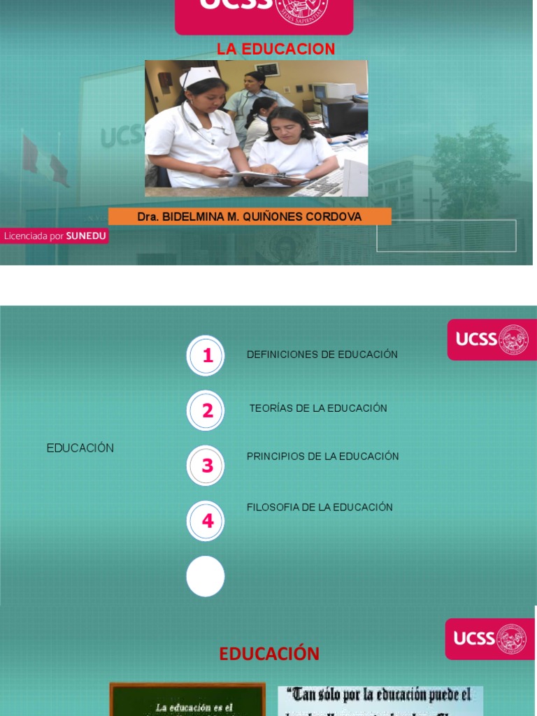 3da S.la Educacion | PDF