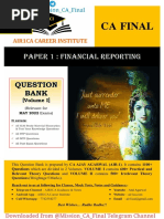 AFM Formula Book @CA Final Legend | PDF | Time Value Of Money | Capital ...