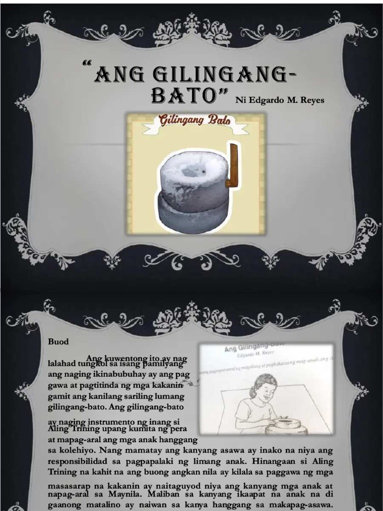 Ang Gilingang Bato PDF | PDF