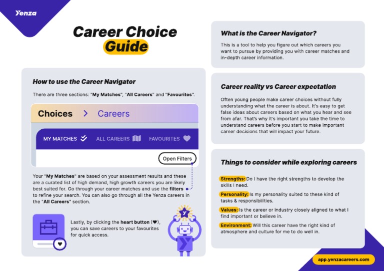 Career Navigator for Young Adults | PDF