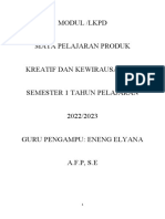 CP Dan ATP - Project Kreatif Dan Kewirausahaan - Fase F | PDF