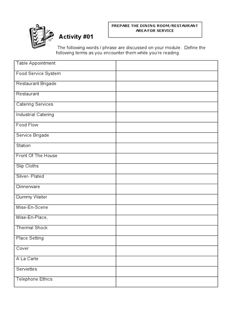 FBS Activity 1 | PDF