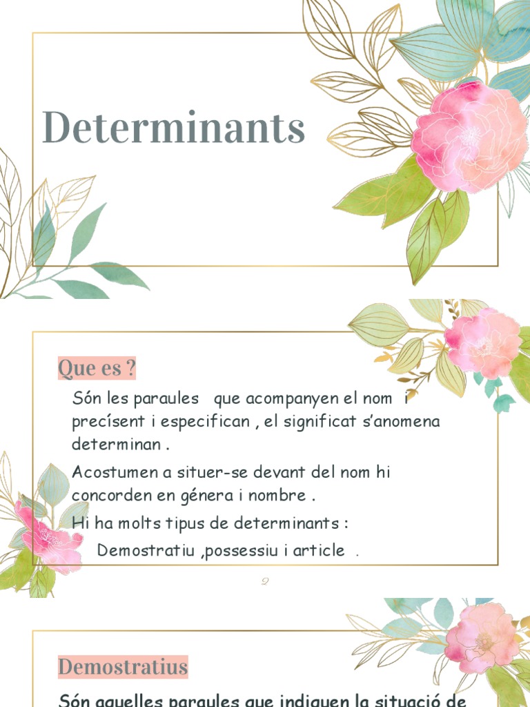 Determinants PDF | PDF