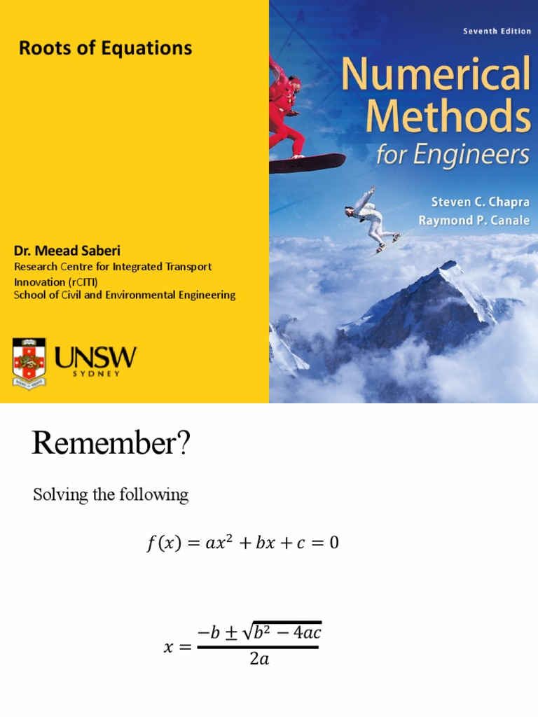 Numerical Methods for Root Finding | PDF | Mathematical Objects | Numerical Analysis