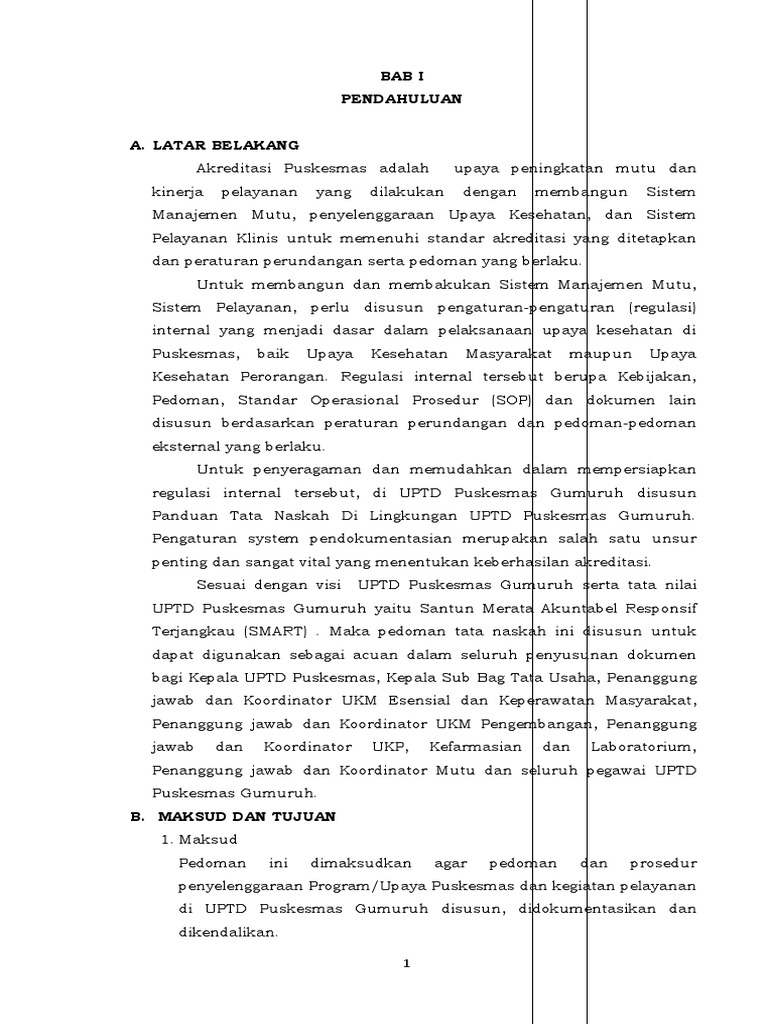 Tata Naskah Akre 2019-2022 | PDF