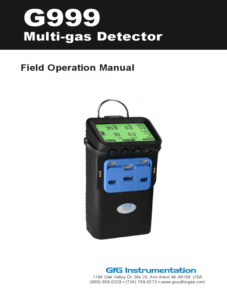 G999 Field Operations Manual V1 Hi PDF | PDF