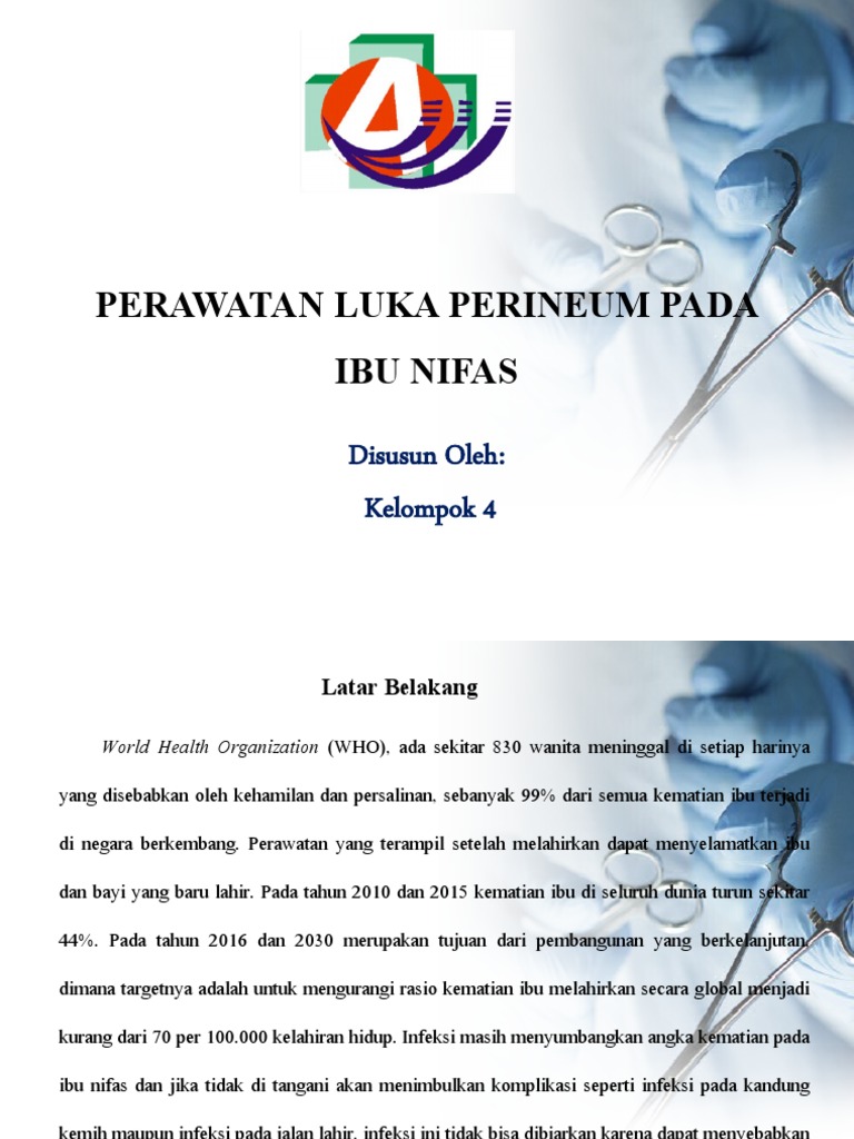 Perawatan Luka Perineum Ibu Nifas | PDF