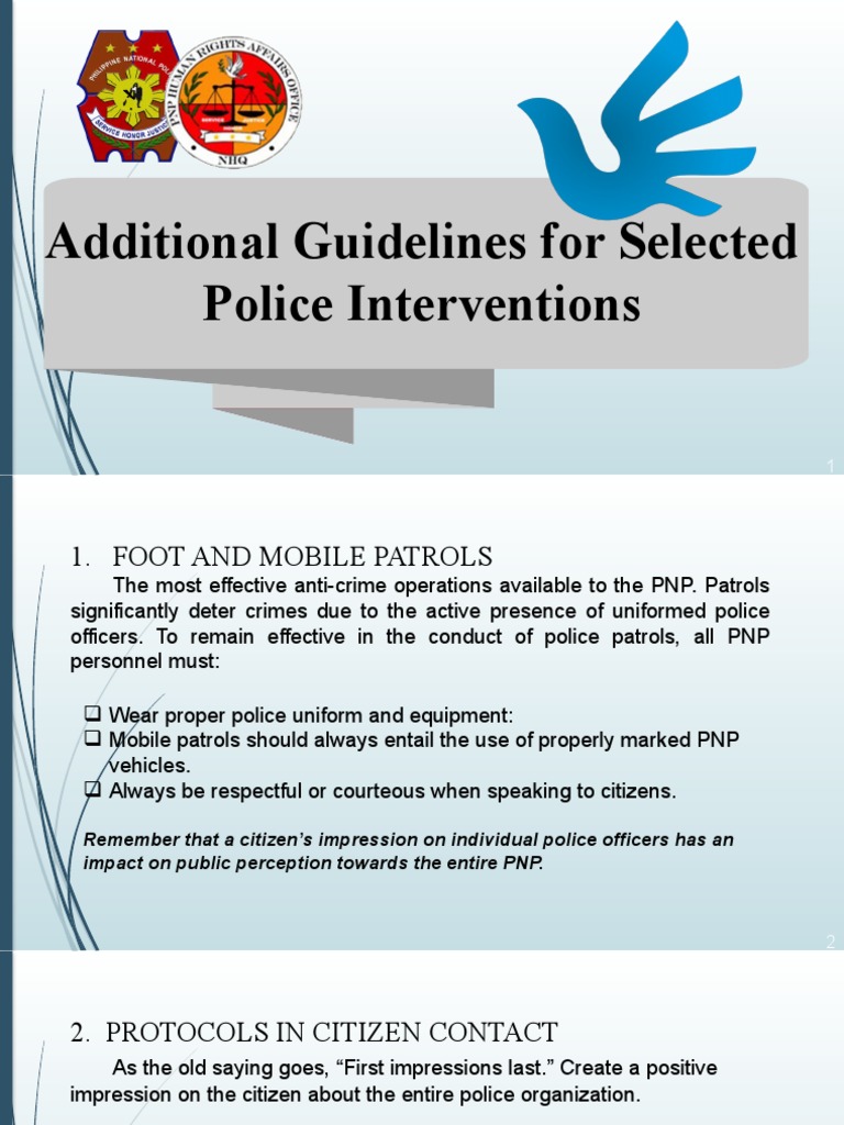 Additional Guidelines | PDF