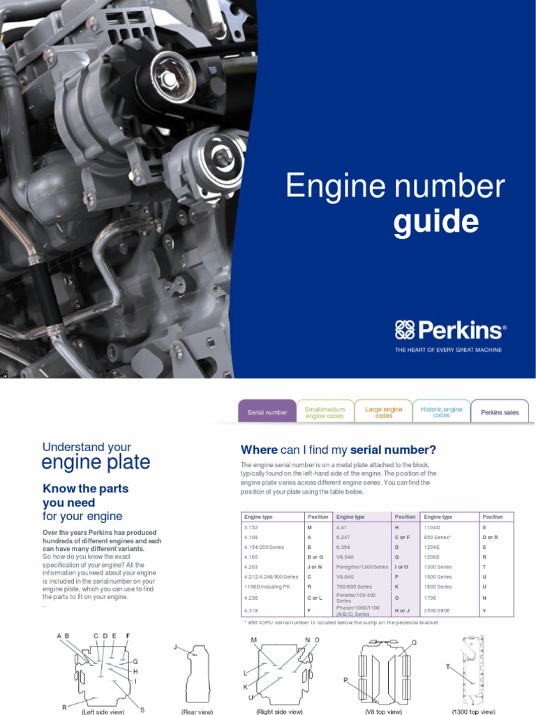 Perkins_Engine_Number_Guide_2022 | PDF