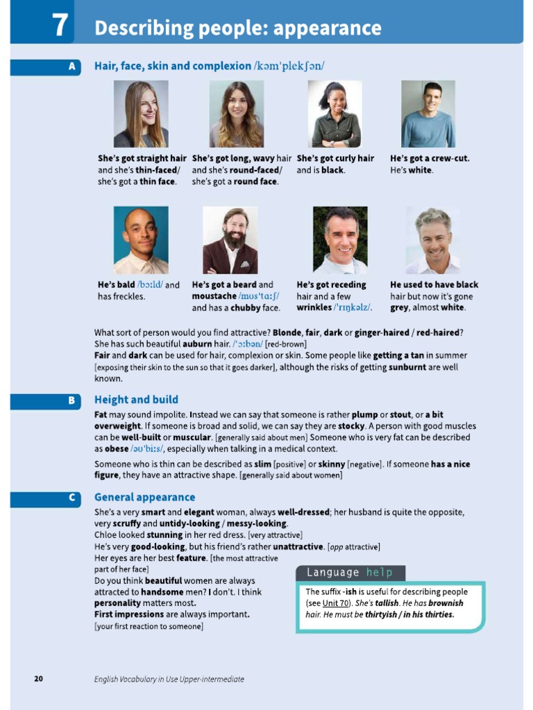 Describe Appearance + Personality + Relationship PDF | PDF