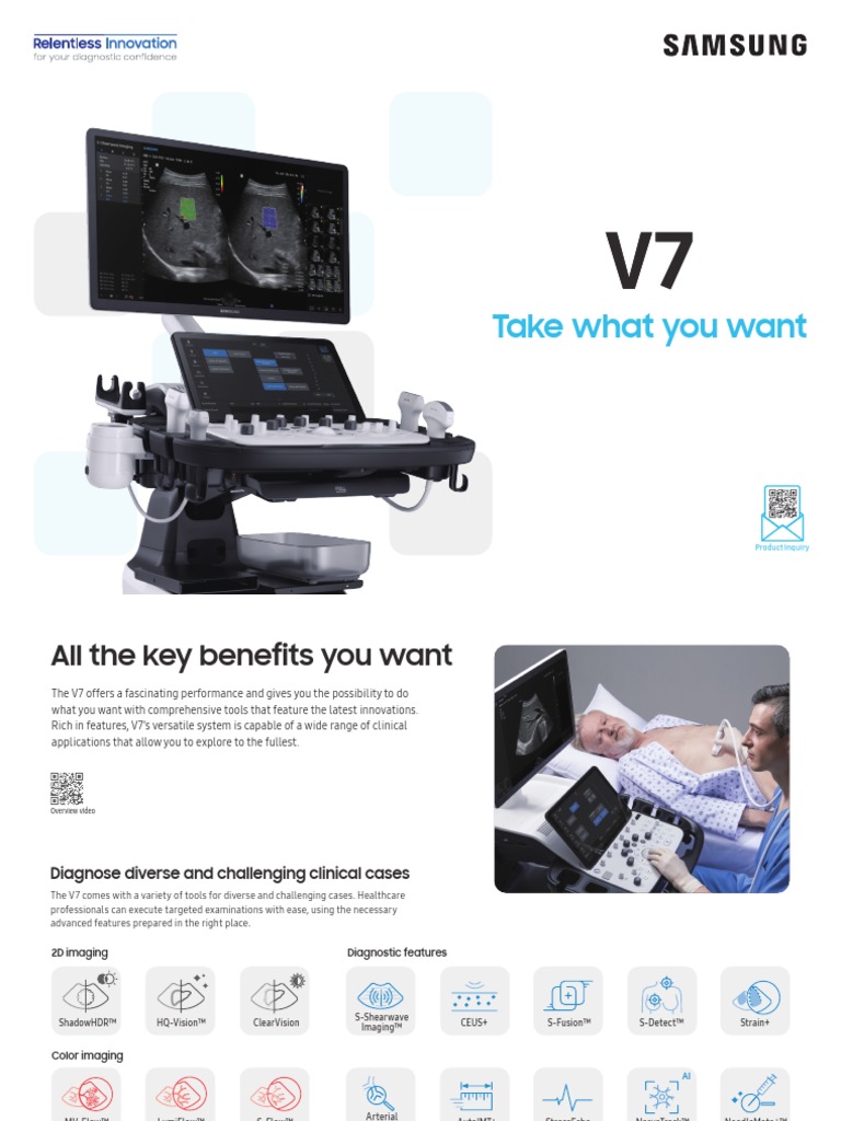 V7 Catalog v1.0 GI 0527 | PDF | Medical Imaging | Ultrasound