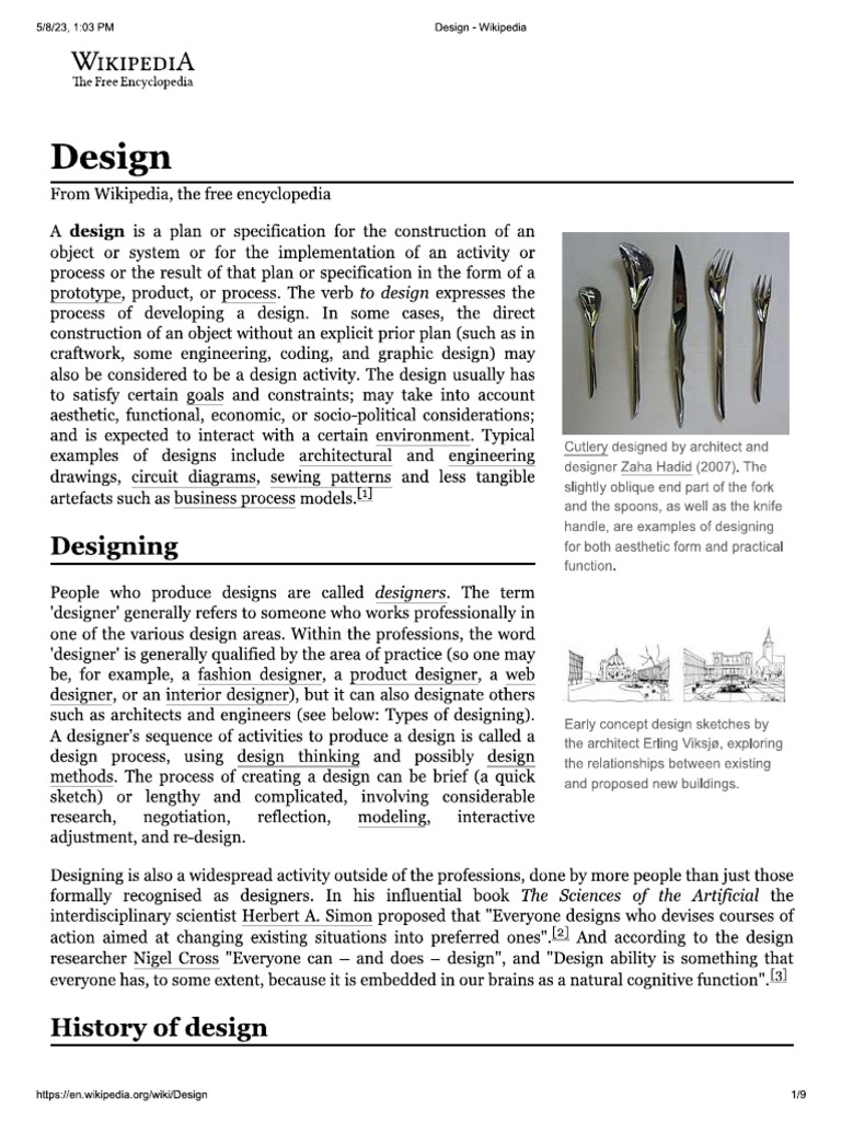 Design Article PDF | PDF
