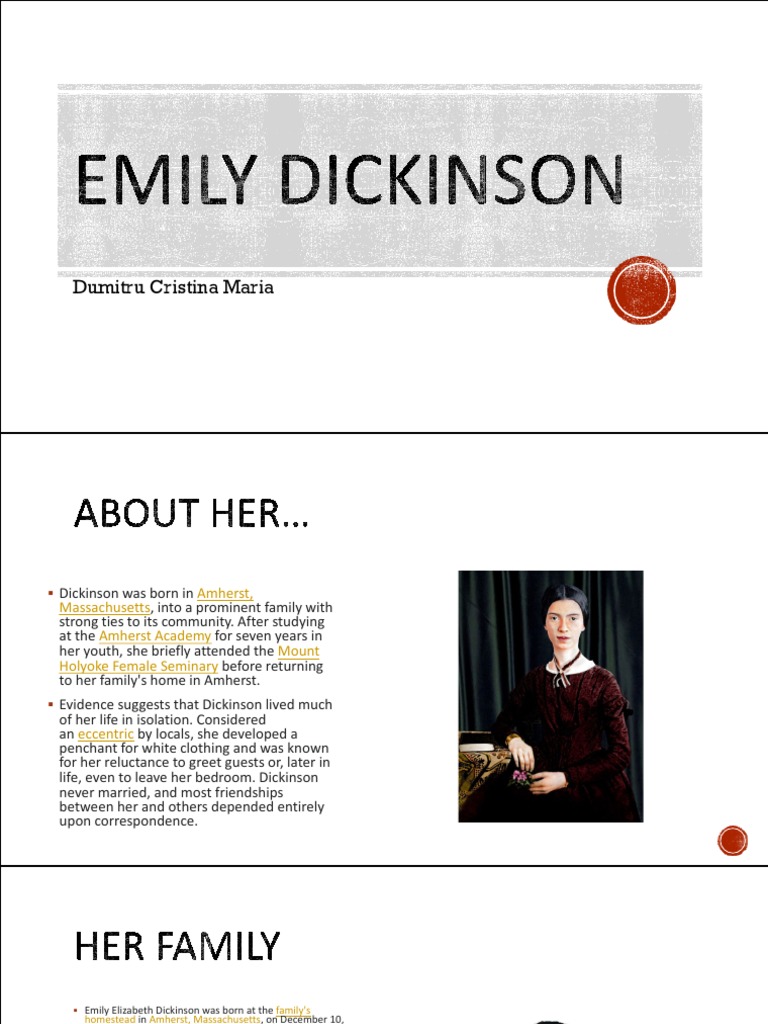 Emily Dickinson Copie PDF | PDF