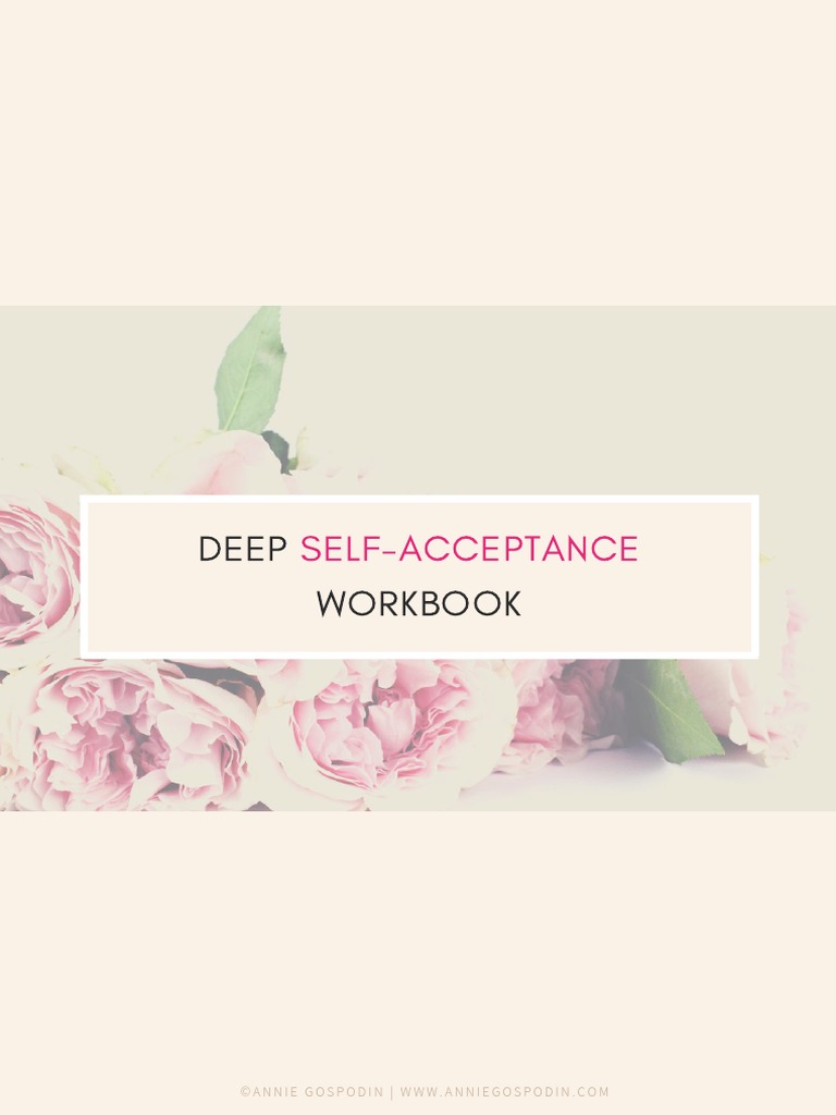 Deep Self Acceptance Workbook | PDF
