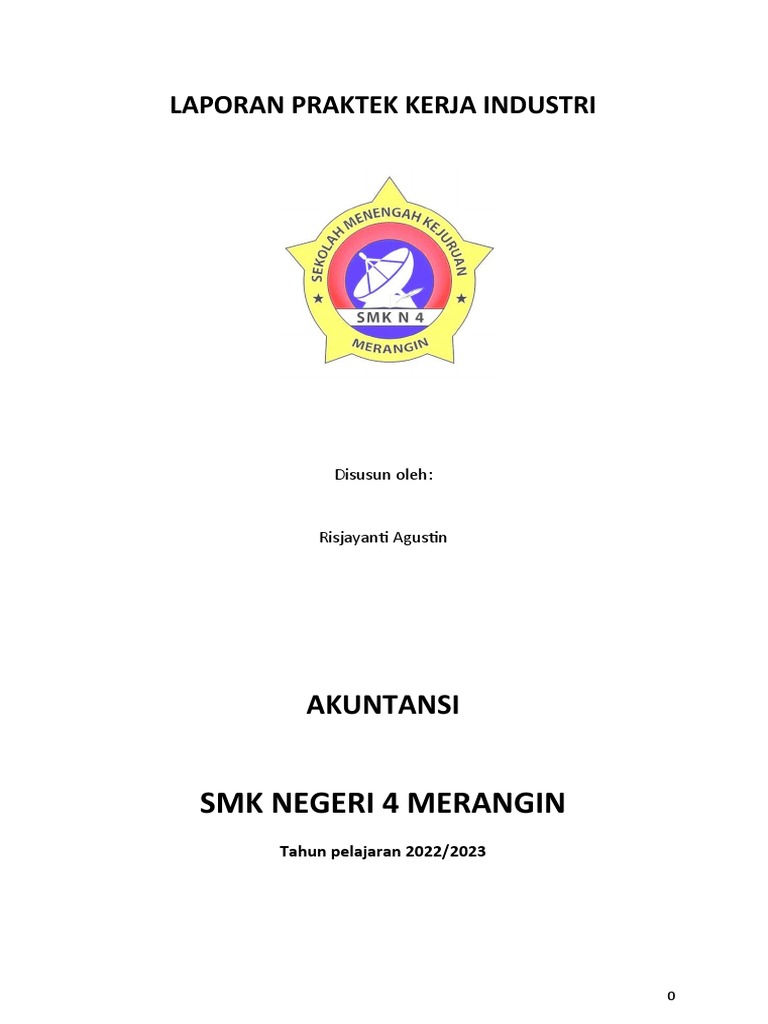 Contoh Format Laporan Prakerin | PDF
