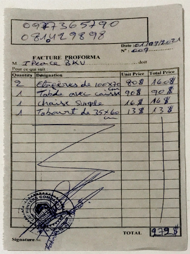 Facture Proforma PDF | PDF