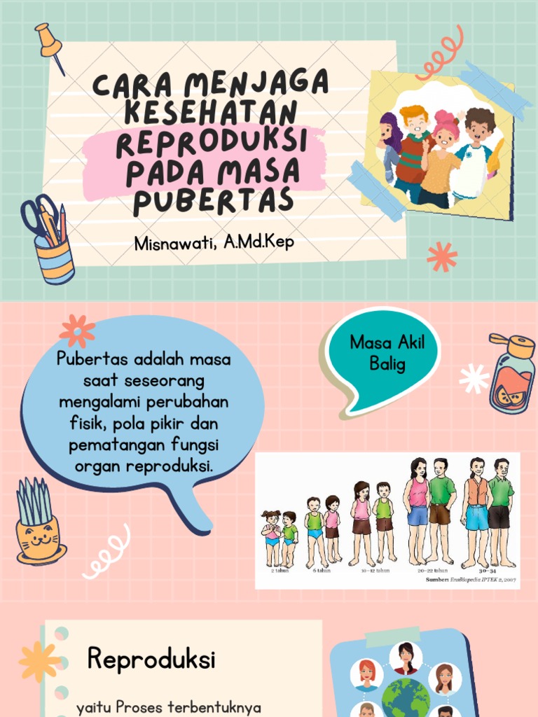 Cara Menjaga Kebersihan Reproduksi Pada Masa Pubertas PDF | PDF