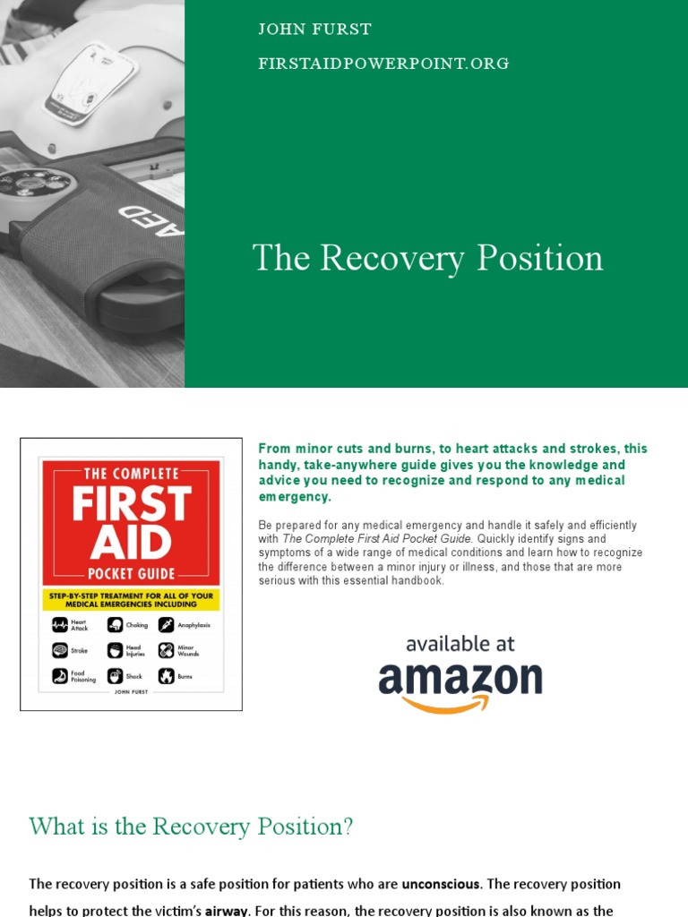 Essential Guide to the Recovery Position | PDF