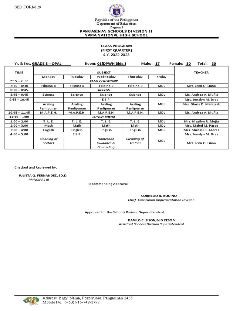 Form 29&30 | PDF | Philippines