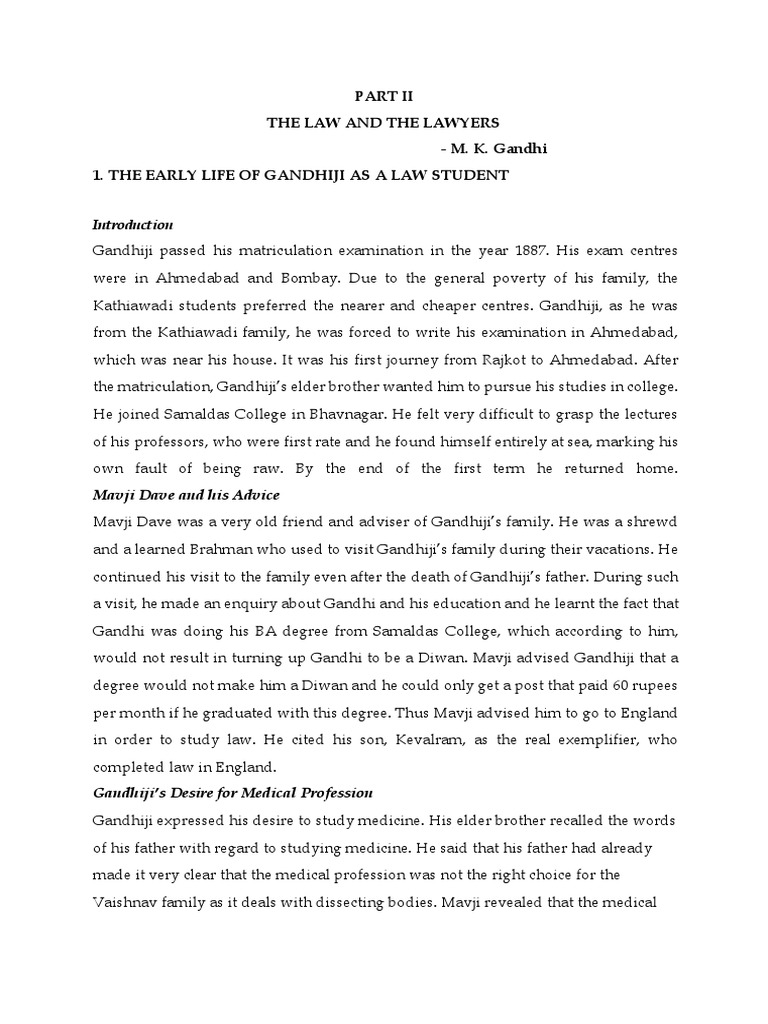 Law and Lawyers Essays PDF | PDF