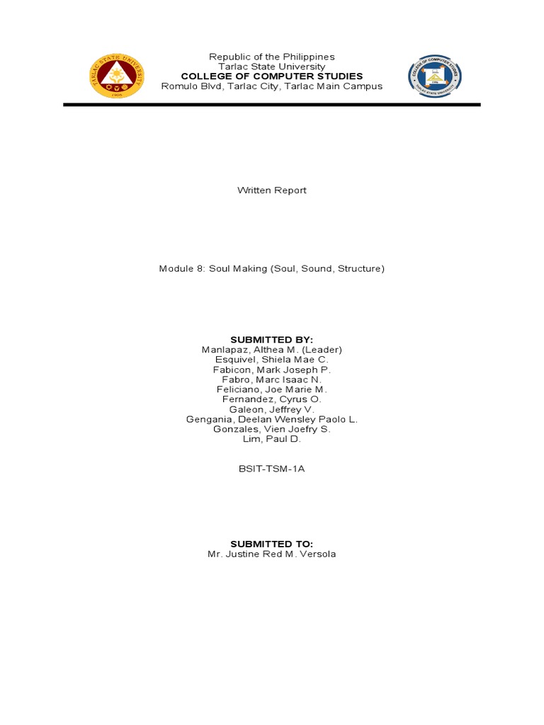 Final Term Written Report | PDF