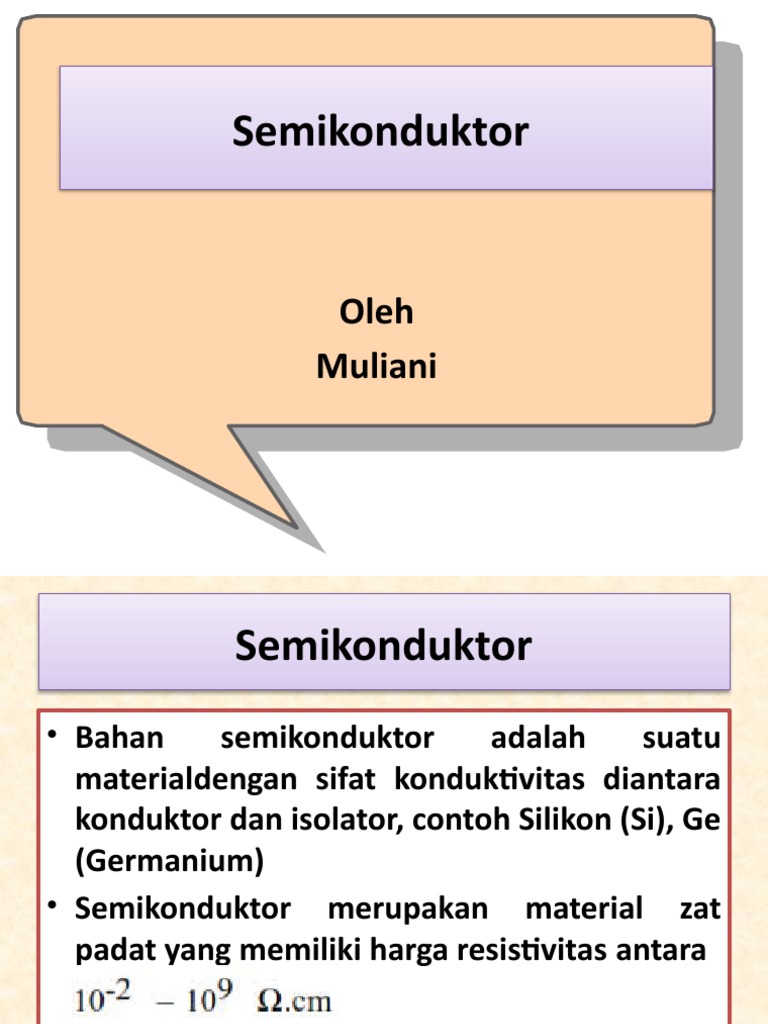 12 Semikonduktor I | PDF