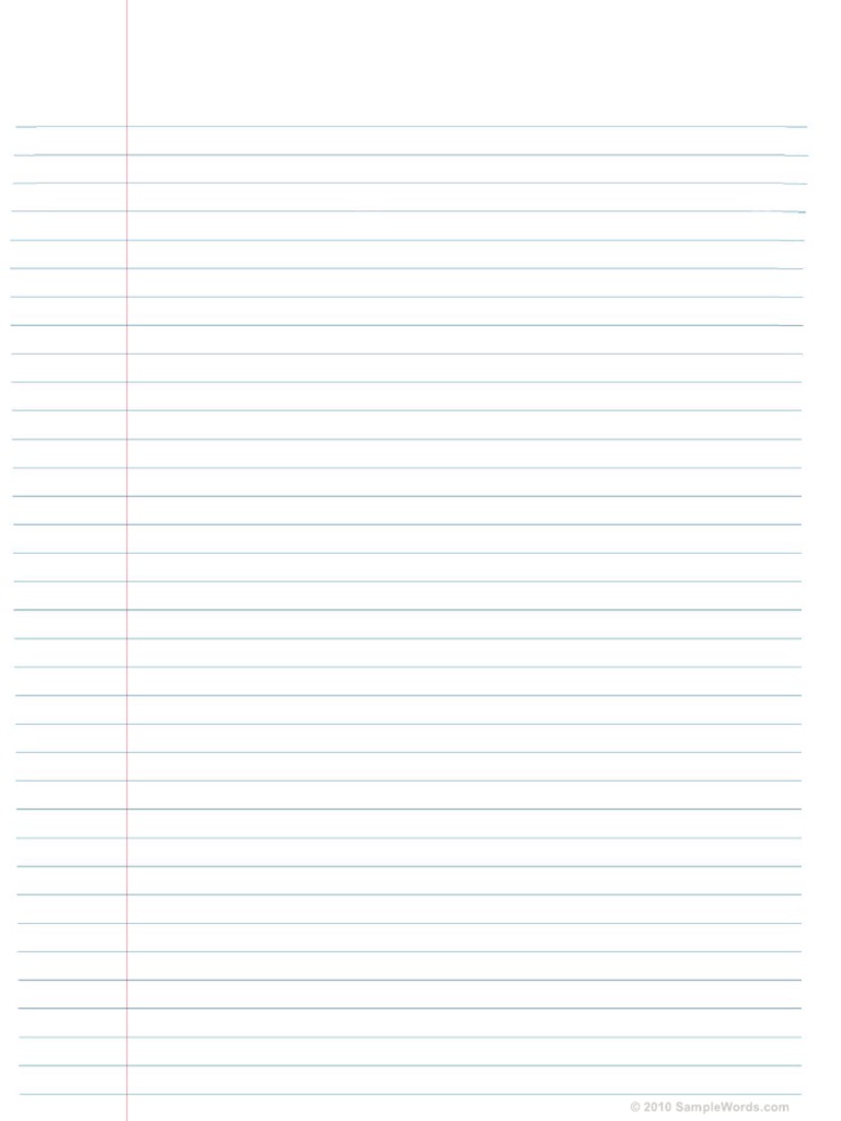 Lined Notebook Paper.pdf | PDF