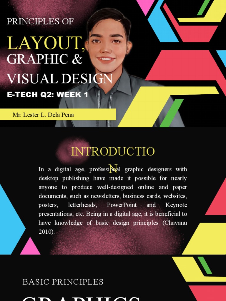 Week 6 Layout and Graphics Design | PDF | Infographics | Typography