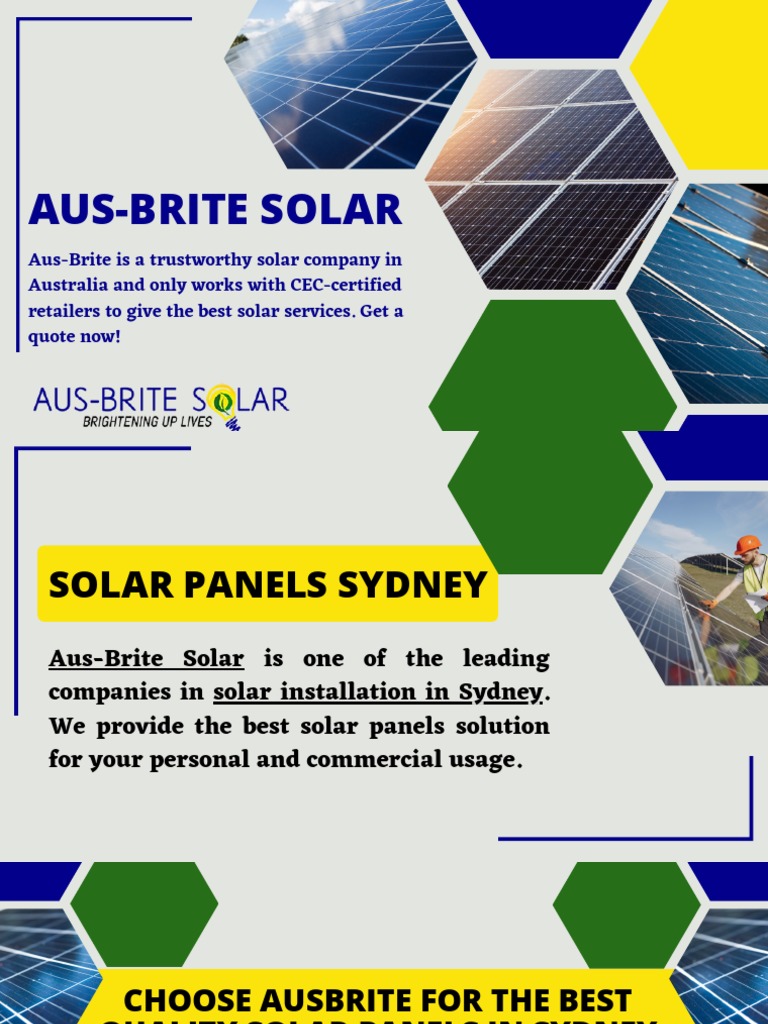 Solar Panels Sydney - Best Solar Company in Sydney - Aus-Brite Solar ...