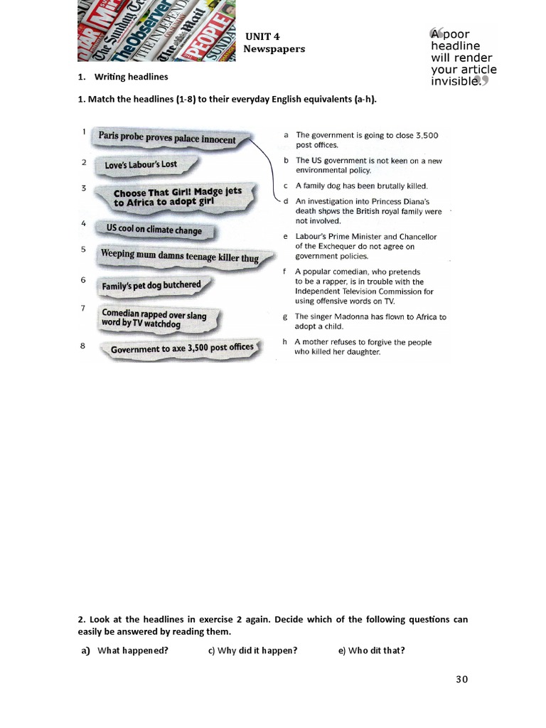 Dossier Unit 4 | PDF