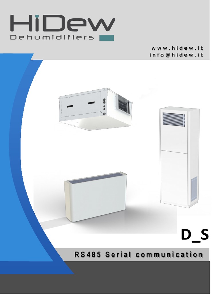 Seriale RS485 - D - S - Rev. Sw. 3.36 - HIDEW - EN PDF | PDF | Computing | Computer Science