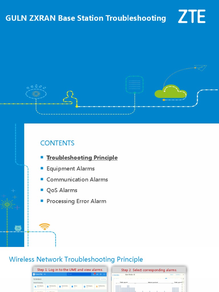 08 GULN ZXRAN Base Station Troubleshooting | PDF | Internet Protocols ...