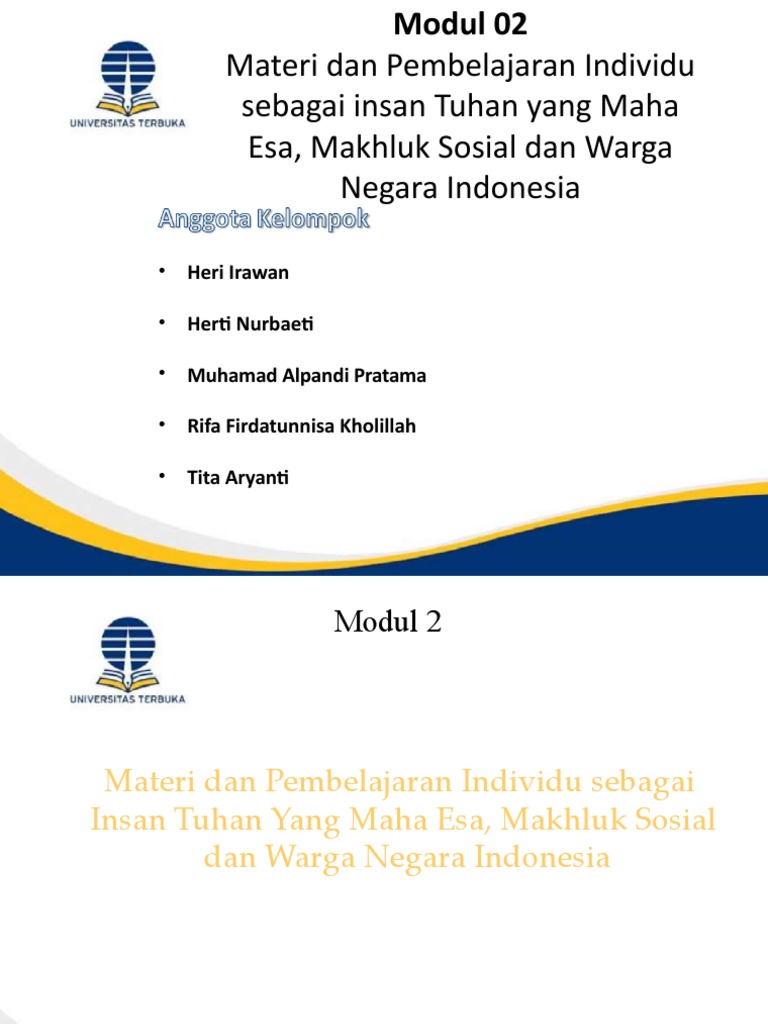 PKN Modul 2 | PDF
