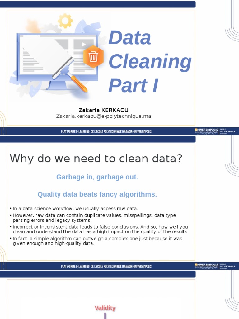 Data Cleaning Fundamentals: Understanding the Importance of Data ...
