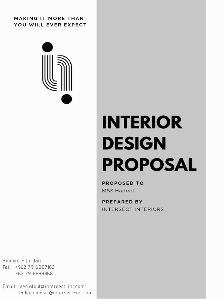 Design Proposal PDF | Download Free PDF | Design | Interior Design Design Proposal PDF | Download Free PDF | Design | Interior Design