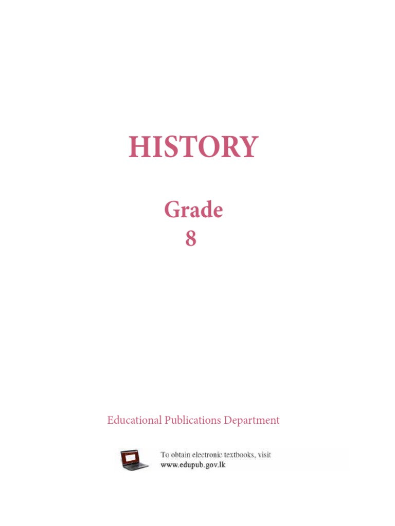 Grade 8 History Text Book PDF | PDF