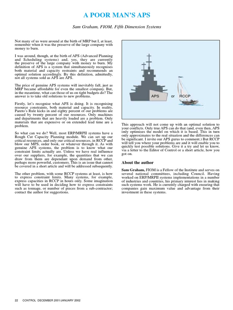 Affordable Alternatives to APS | PDF