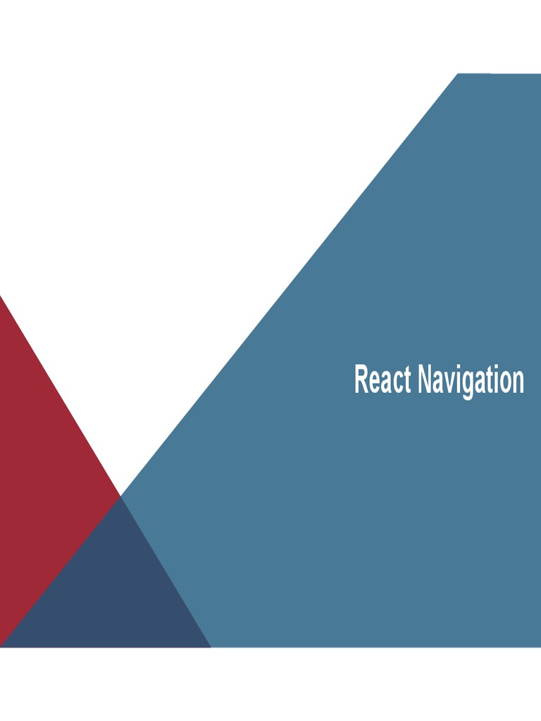 React Navigation_example | PDF