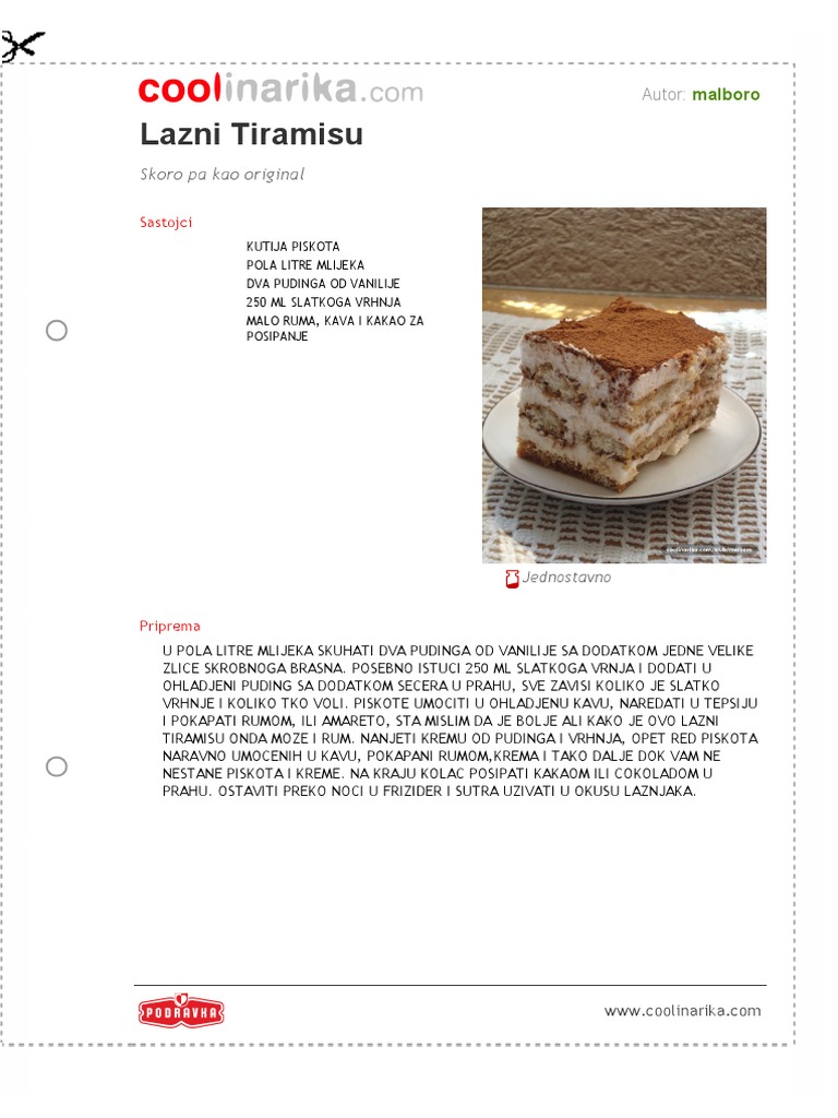 lazni-tiramisu | PDF