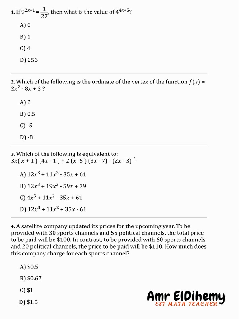 Practice Exam PDF | PDF