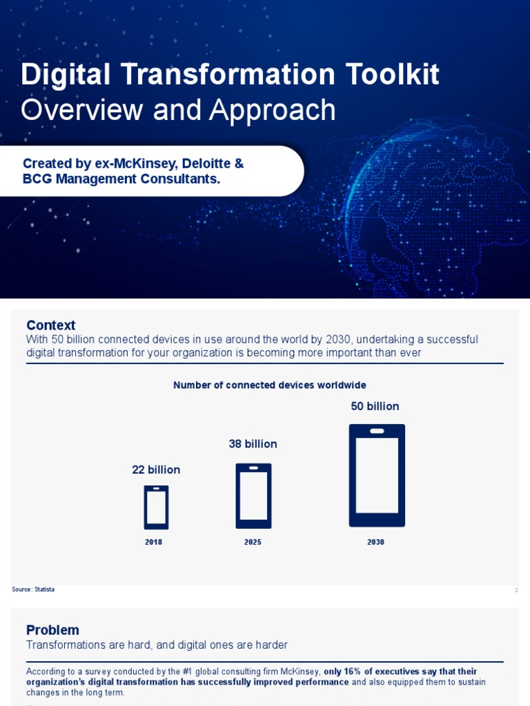 Digital Transformation Toolkit - Overview and Approach | PDF