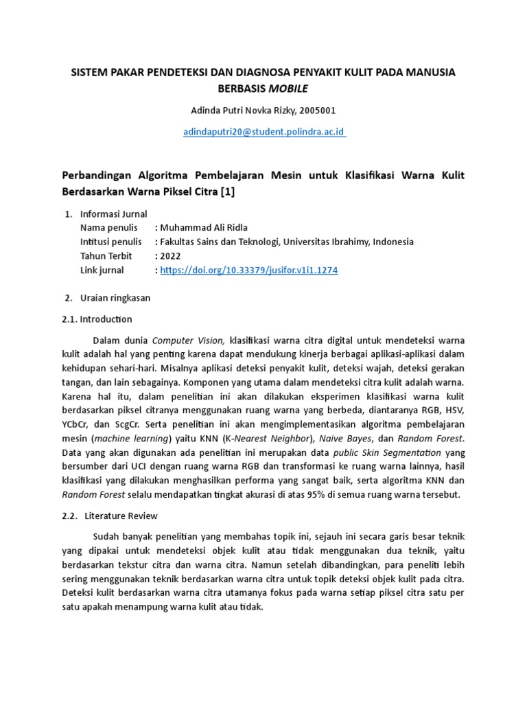 UTS NO 5 Take Home - PCD - Adinda Putri - 2005001 | PDF UTS NO 5 Take Home - PCD - Adinda Putri - 2005001 | PDF