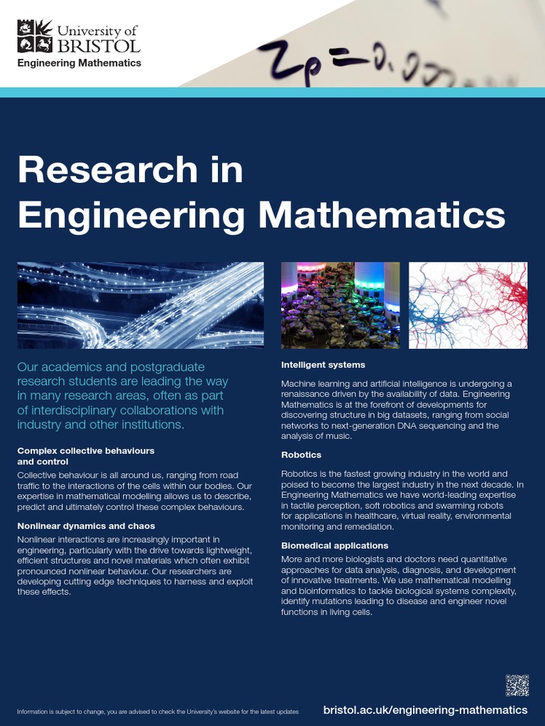 Research in Engineering Mathematics | PDF | Engineering | Artificial ...