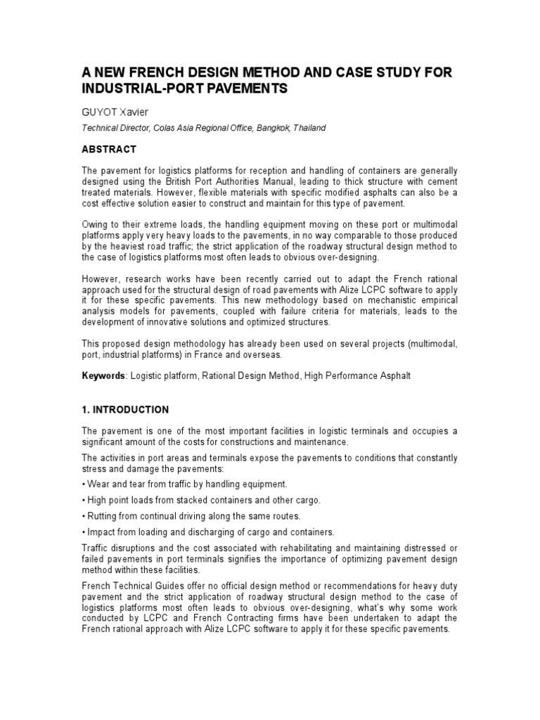 T18-01-Guyot-Paper-French Design Method | PDF