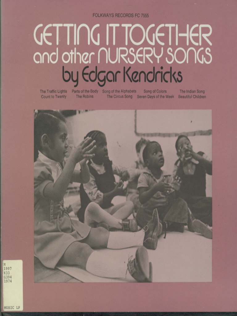 Edgar Kendricks - Getting It Together Liner PDF | PDF