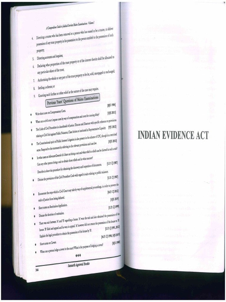 Evidence Notes - Sagar Sir-1 PDF | PDF