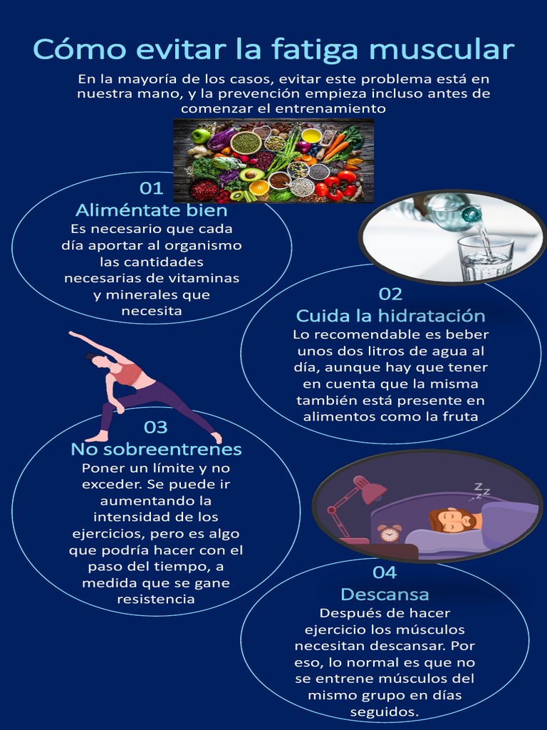Cómo Evitar La Fatiga Muscular PDF | PDF