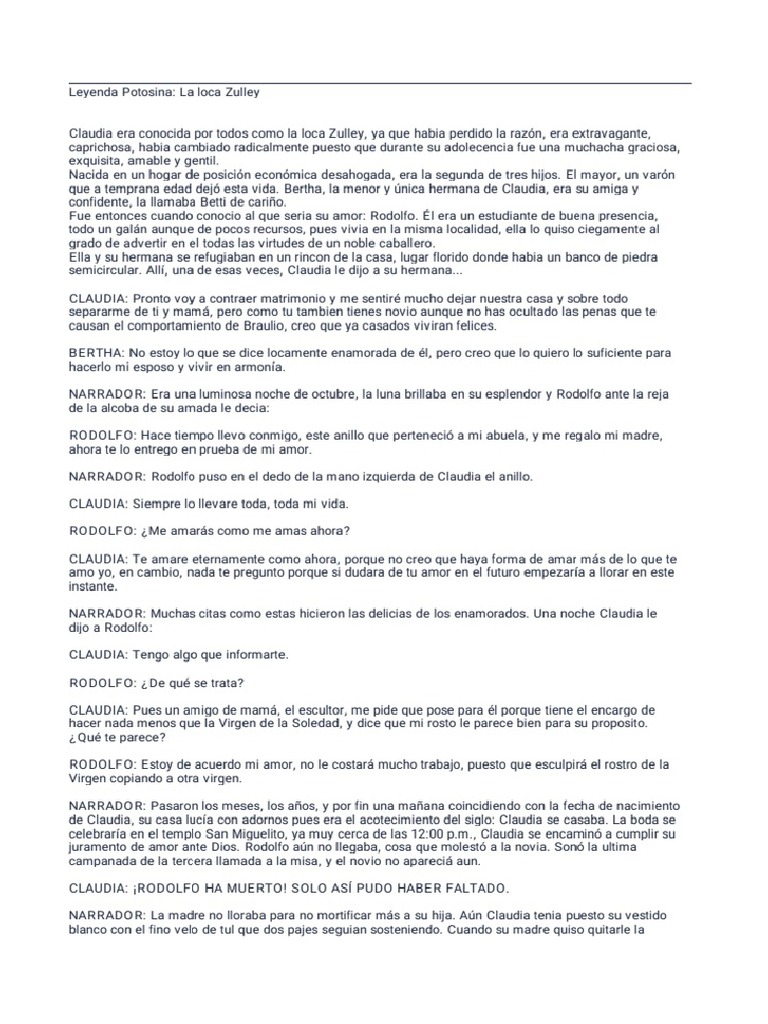 Guion de Teatro PDF | PDF